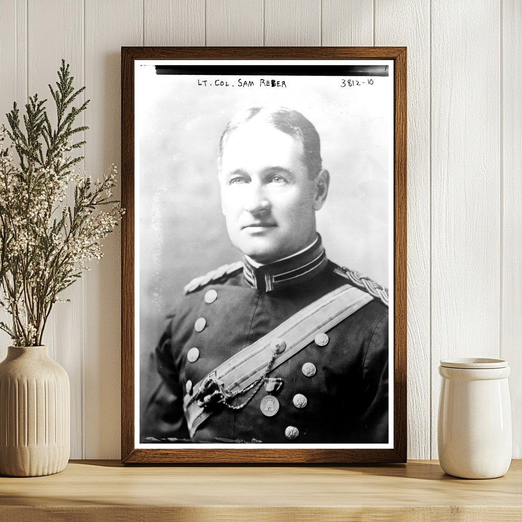 Historic Portrait of Lt. Col. Sam Reber, 1915-1920 – KNOWOL