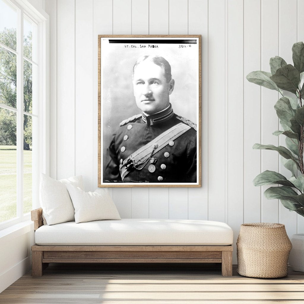 Historic Portrait of Lt. Col. Sam Reber, 1915-1920 – KNOWOL