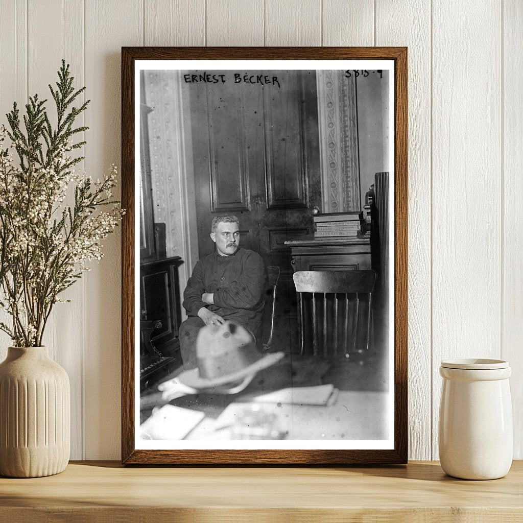 Ernest Becker: 1916 Icon of Early 20th Century News – KNOWOL