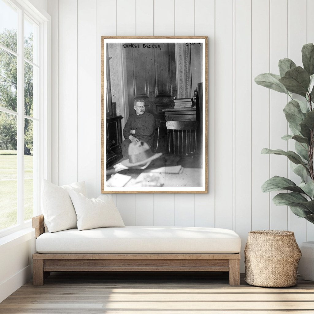 Ernest Becker: 1916 Icon of Early 20th Century News – KNOWOL