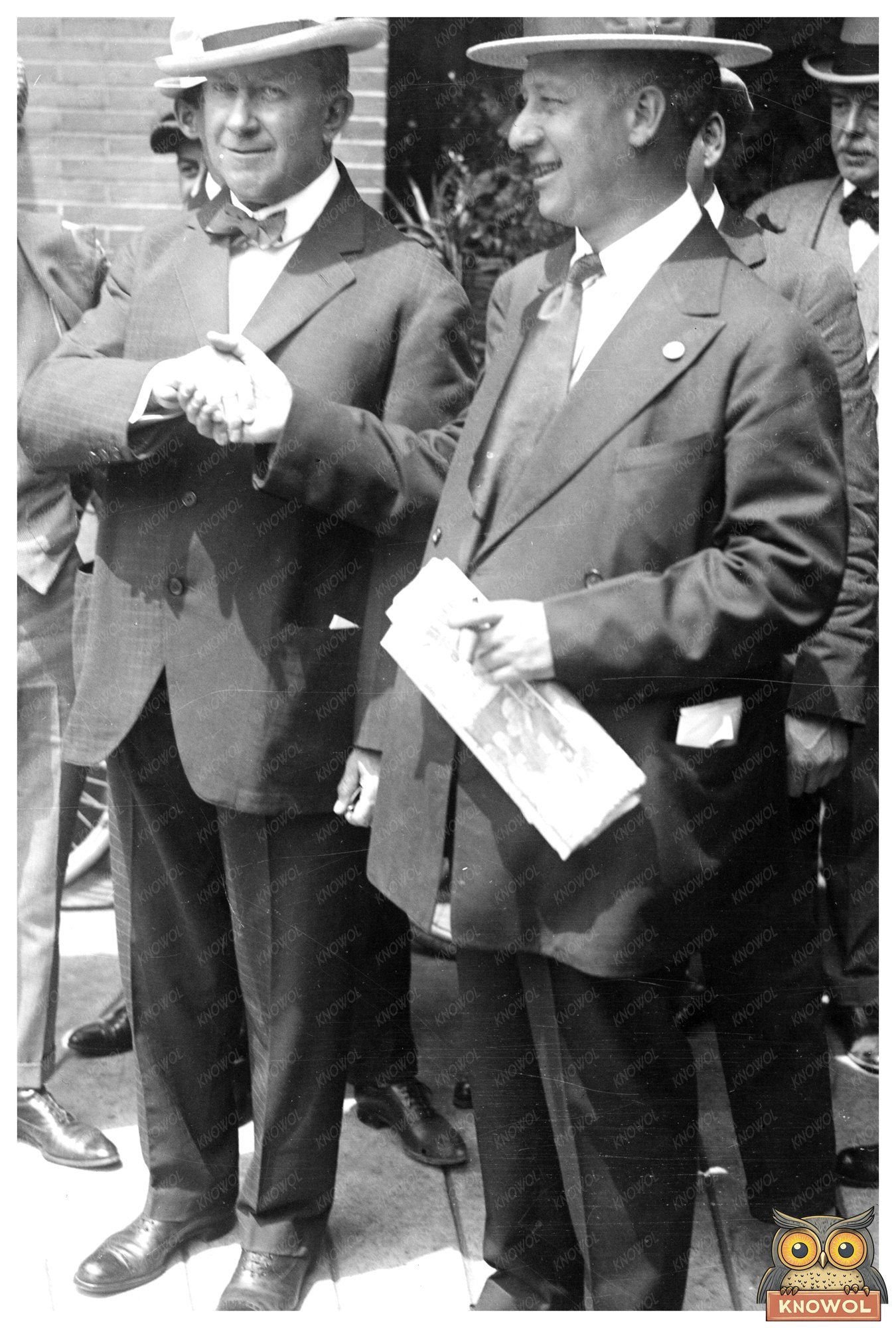 Historic Duo: Iconic 1915-1920 Photo of Murphy & Smith – KNOWOL