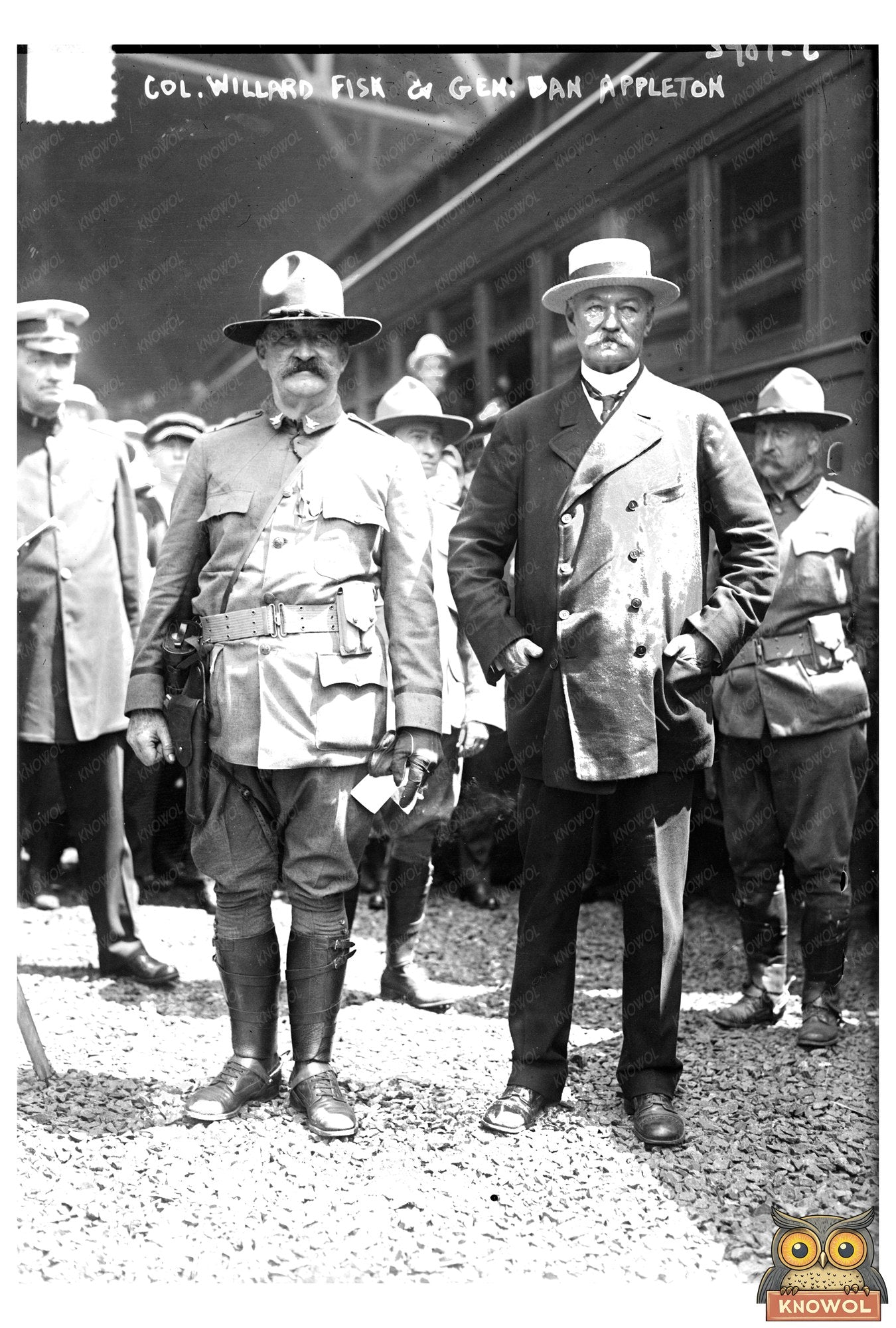 Colonel Willard Fisk & General Dan Appleton Portrait – KNOWOL