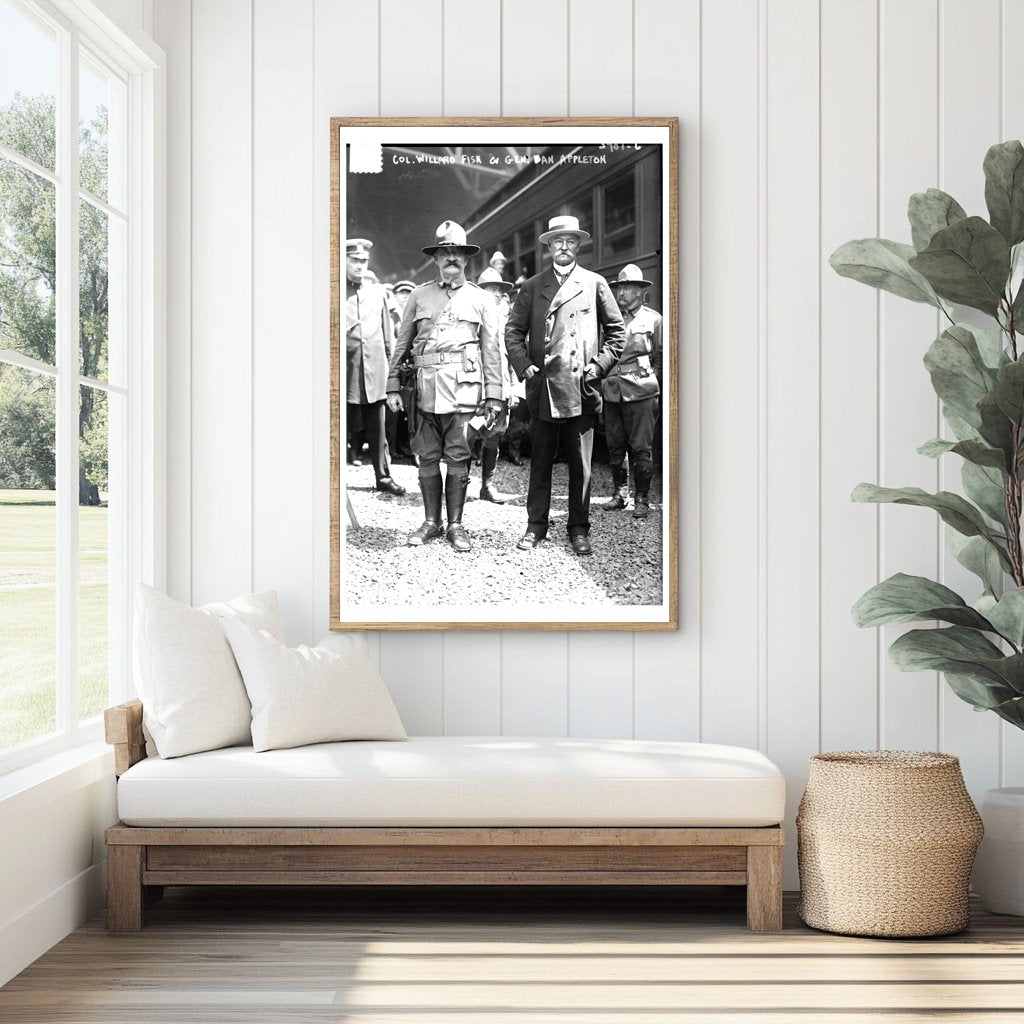 Colonel Willard Fisk & General Dan Appleton Portrait – KNOWOL