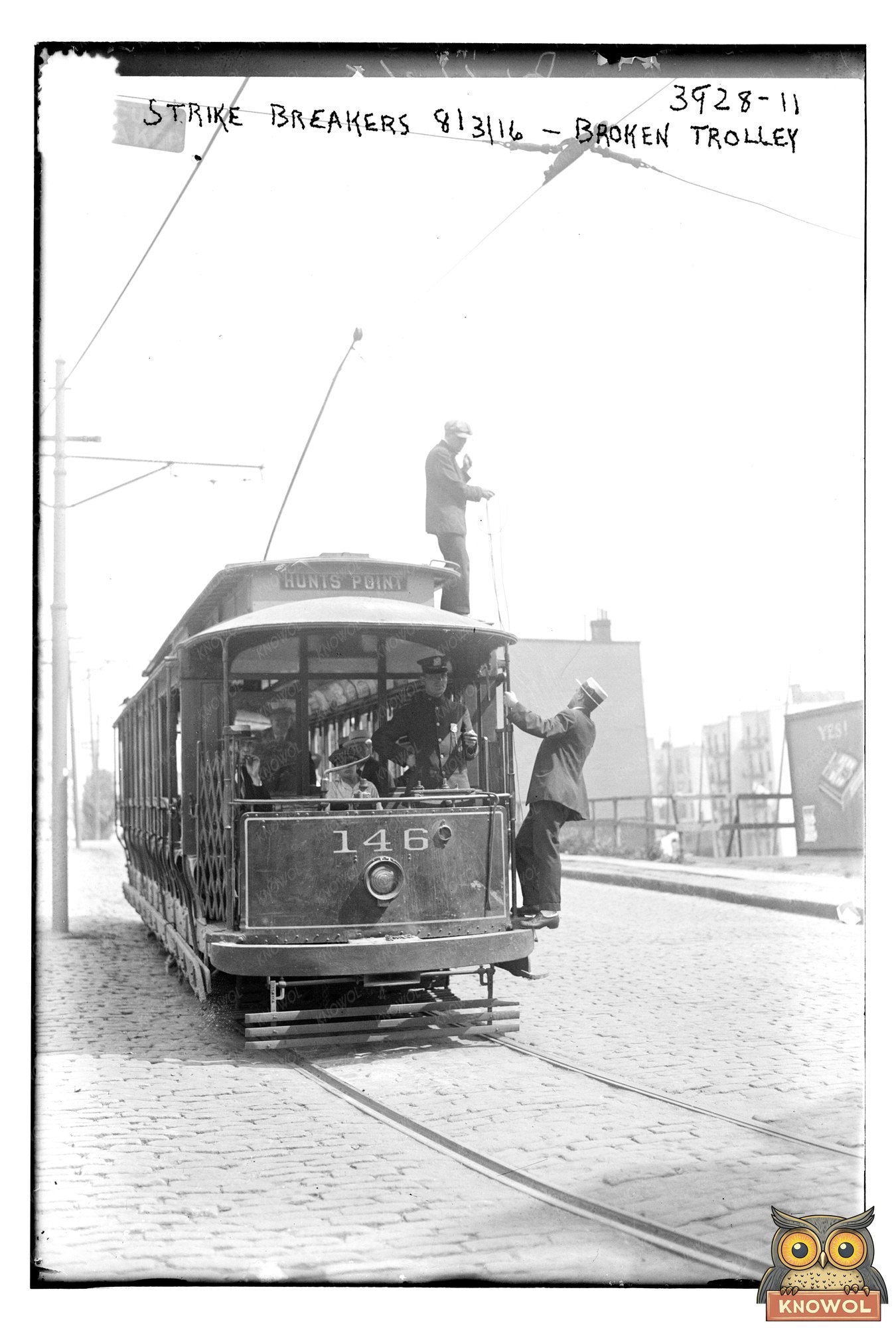 1916 Labor Struggle: Strike Breakers & Broken Trolley – KNOWOL