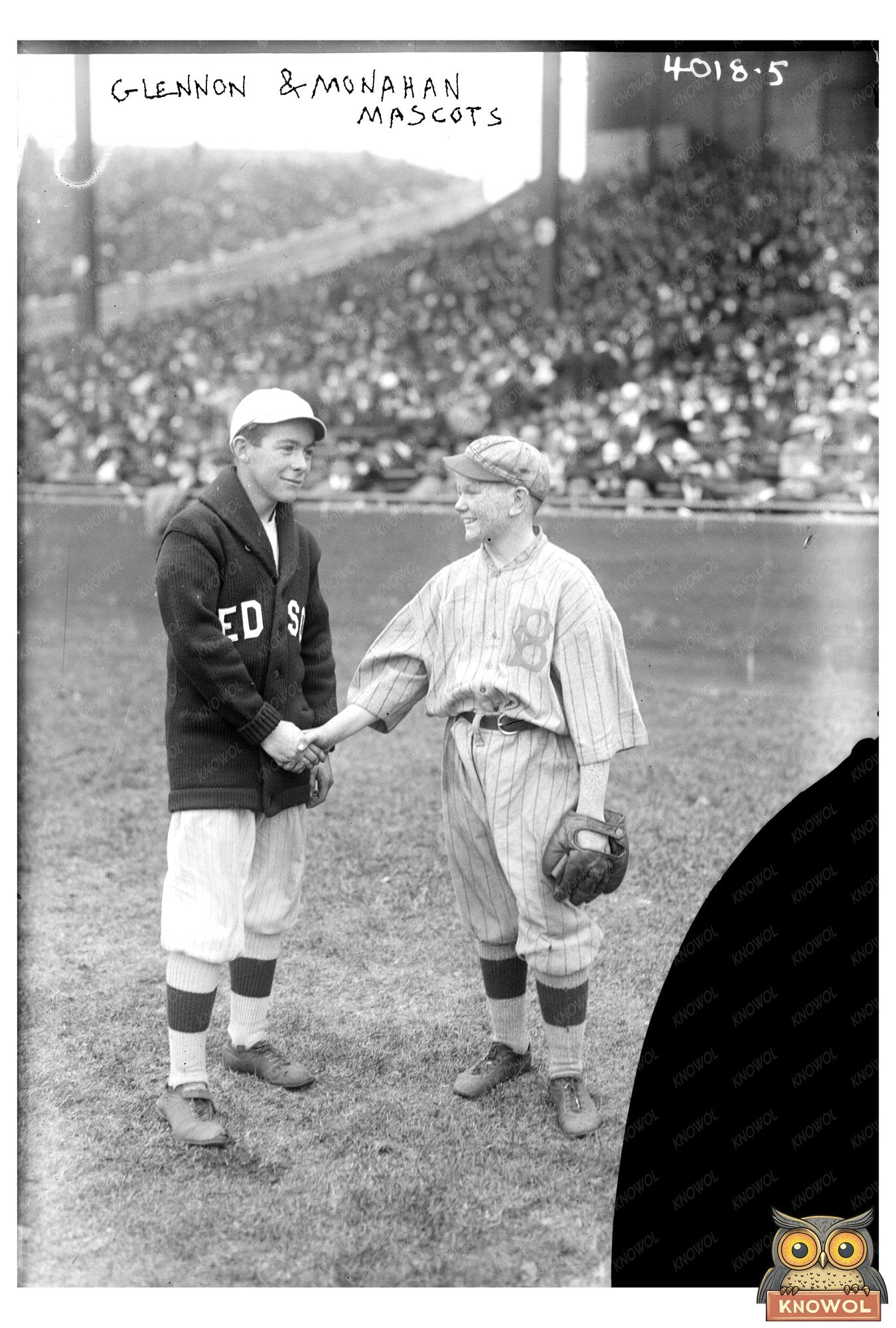 Historic 1916 Mascots of Red Sox & Dodgers Unite – KNOWOL