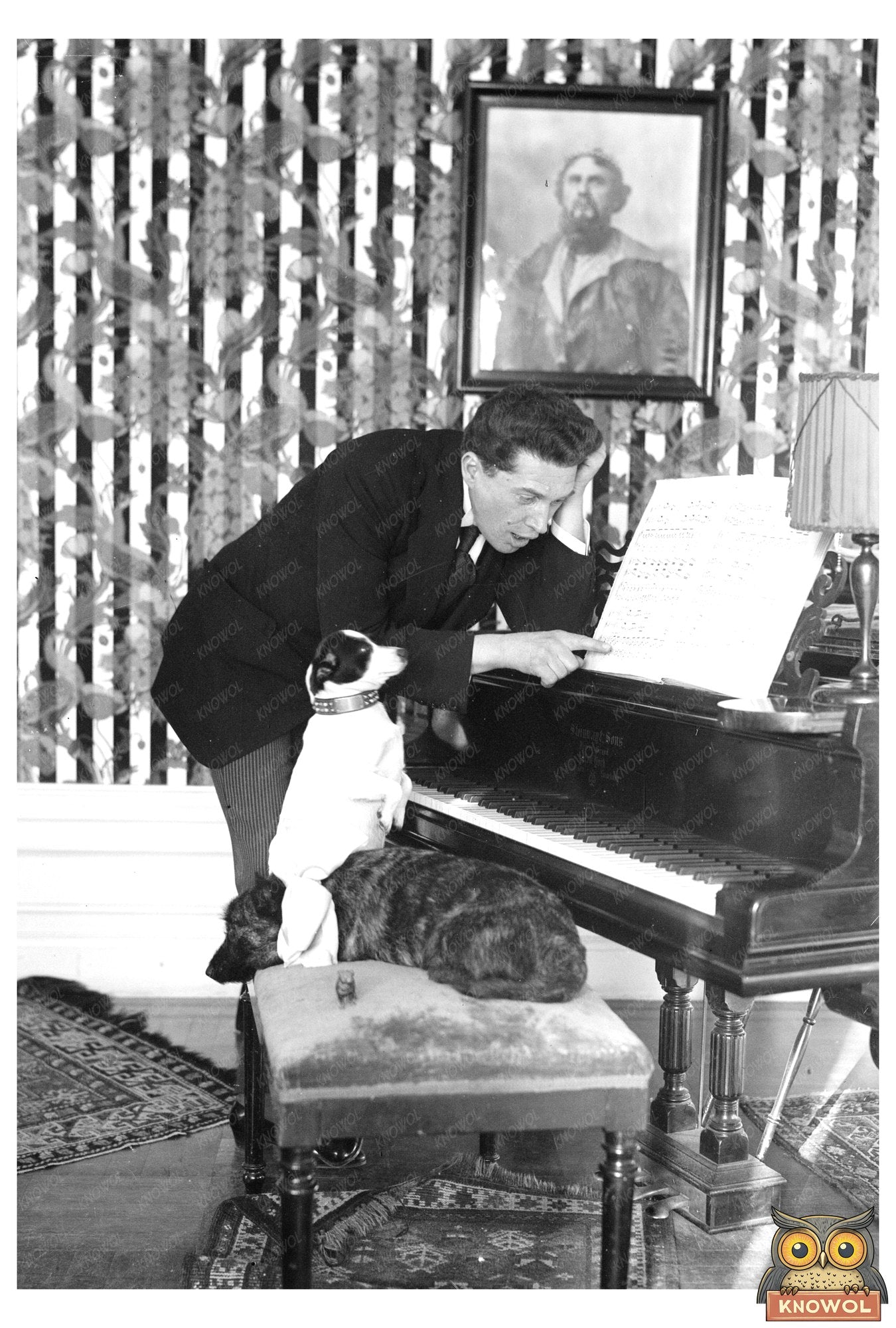 Vintage Portrait of an Iconic Opera Baritone (1915-1920... – KNOWOL