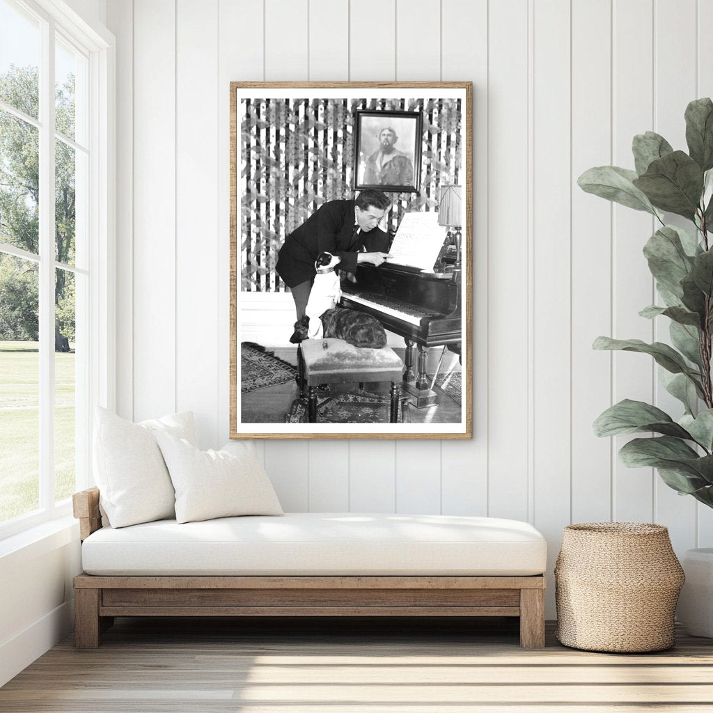 Vintage Portrait of an Iconic Opera Baritone (1915-1920... – KNOWOL