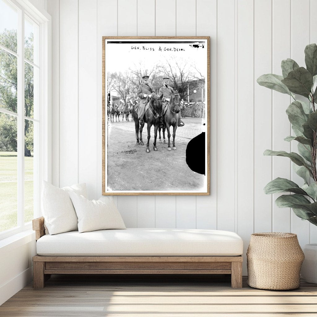 Historic Meeting of Generals Bliss & Devol, 1915-1920 – KNOWOL