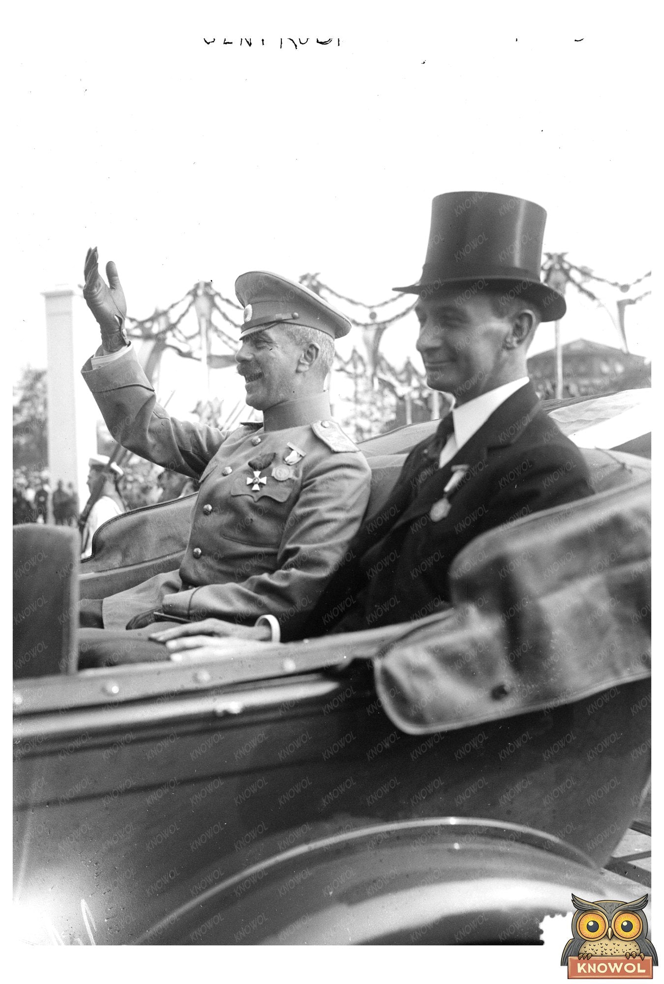 Historic 1917 Portrait of General Roop in Uniform – KNOWOL