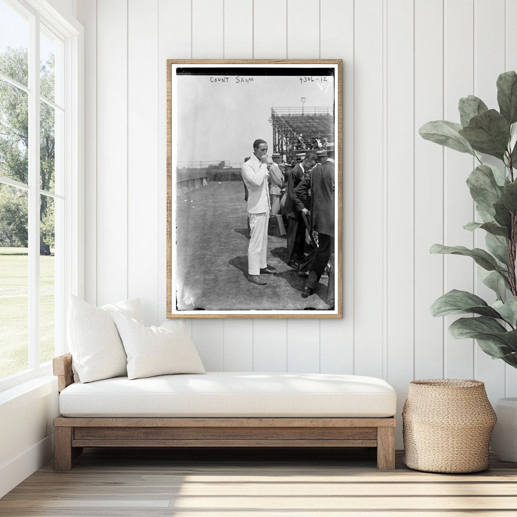 Historic Portrait of Count Salm, Circa 1915-1920 – KNOWOL