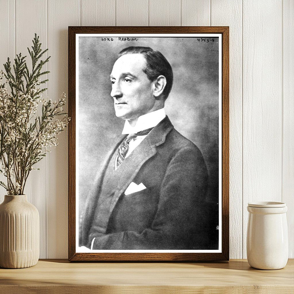 Portrait of Lord Reading: British Legal Icon, 1915-1920 – KNOWOL
