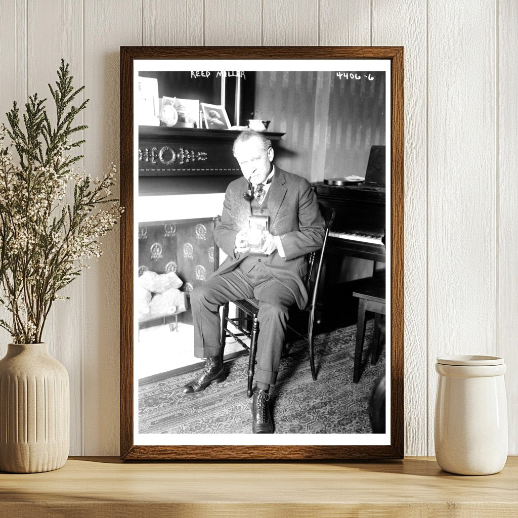 Early 20th Century Portrait of Reed Miller – KNOWOL