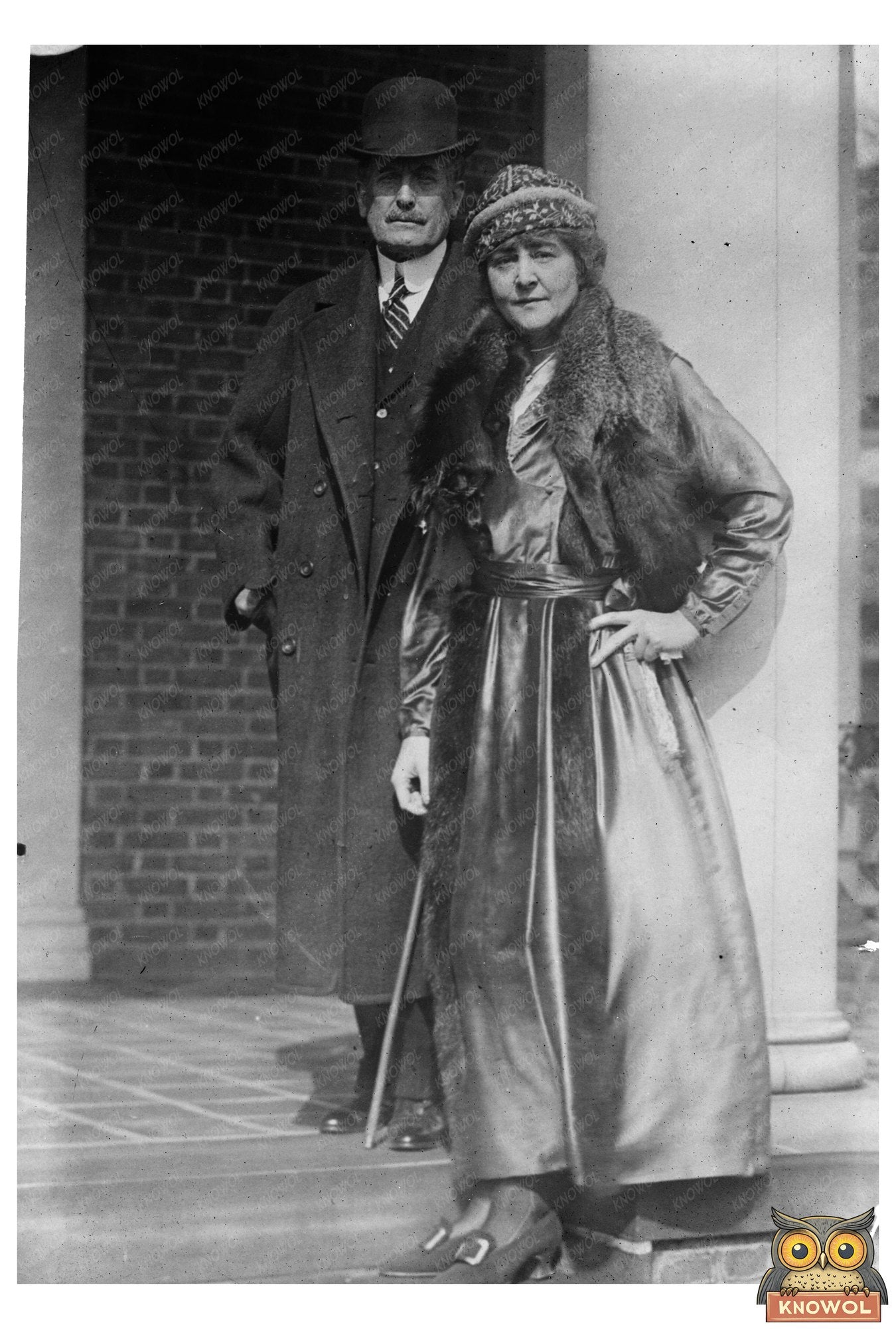 Historic 1918 Portrait of M.T. Herrick & Anne Morgan – KNOWOL