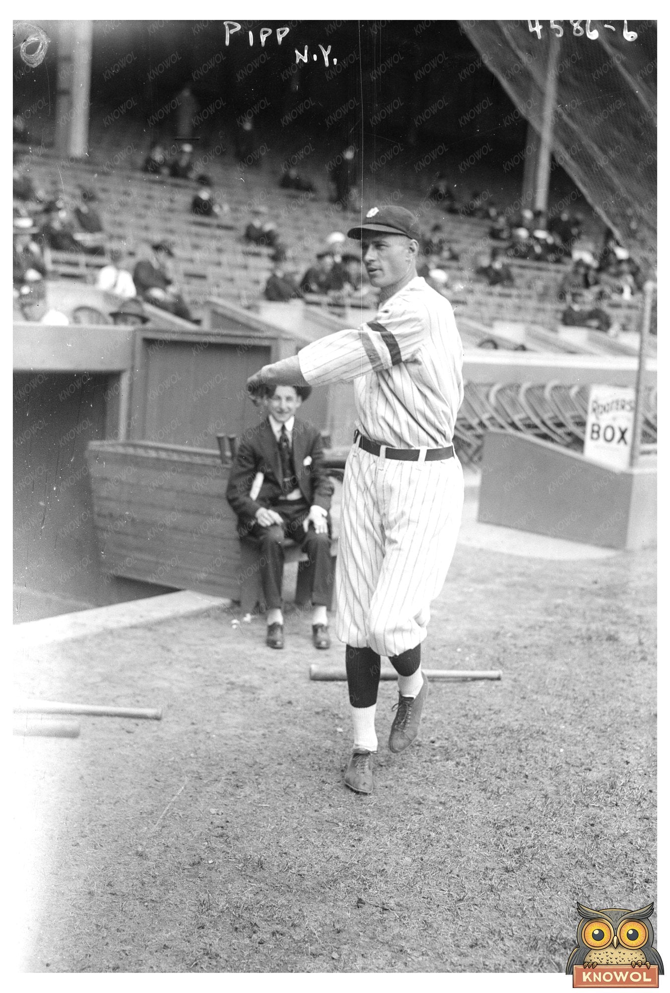 Wally Pipp Yankees Legend Of The 1918 Season Knowol