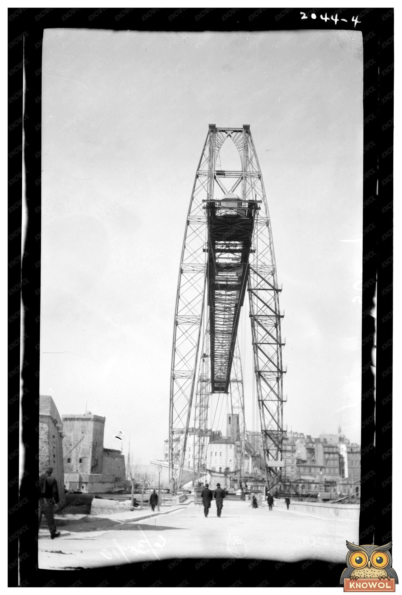 Vintage Marseille: Iconic Traveling Bridge, 1915-1920 – KNOWOL