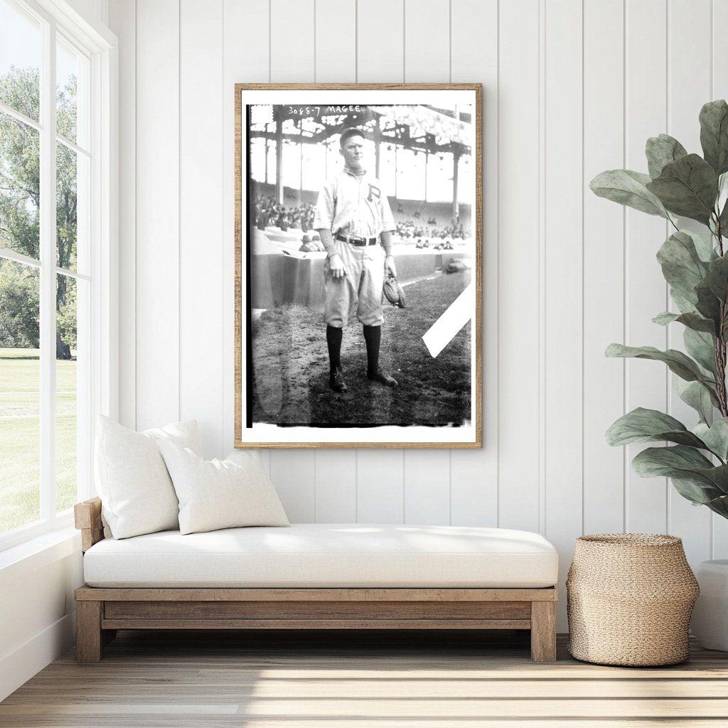 Vintage 1914 Baseball Star Charles Red Dooin Portrait – KNOWOL