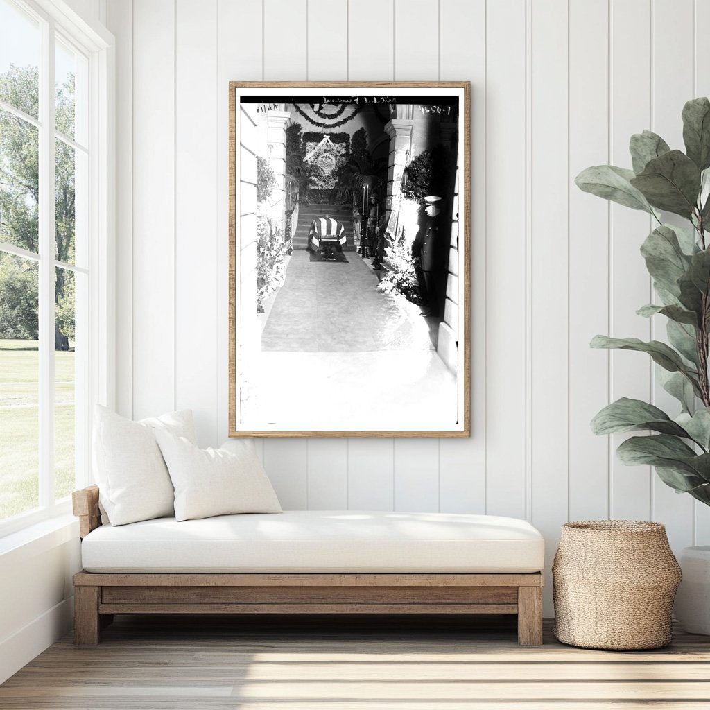 Memorable Farewell: 1918 Mitchell Funeral Scene – KNOWOL