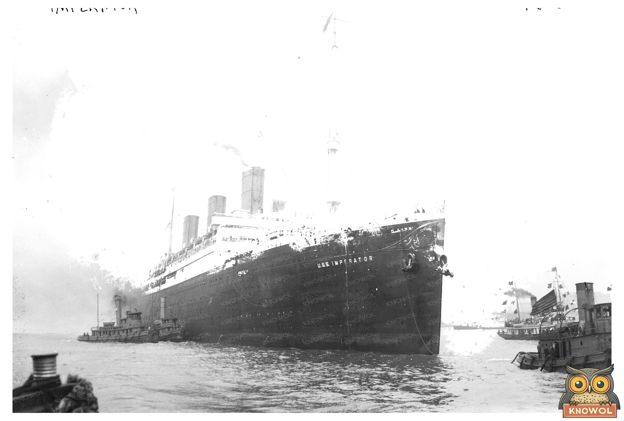 Majestic SS Imperator: A 1919 Maritime Marvel – KNOWOL