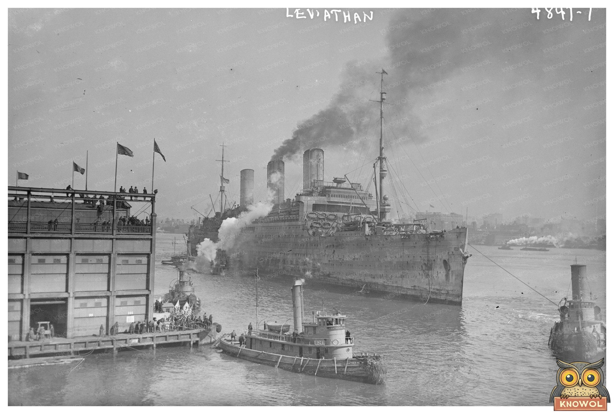 Majestic RMS Leviathan: Iconic Ocean Liner Voyage – KNOWOL