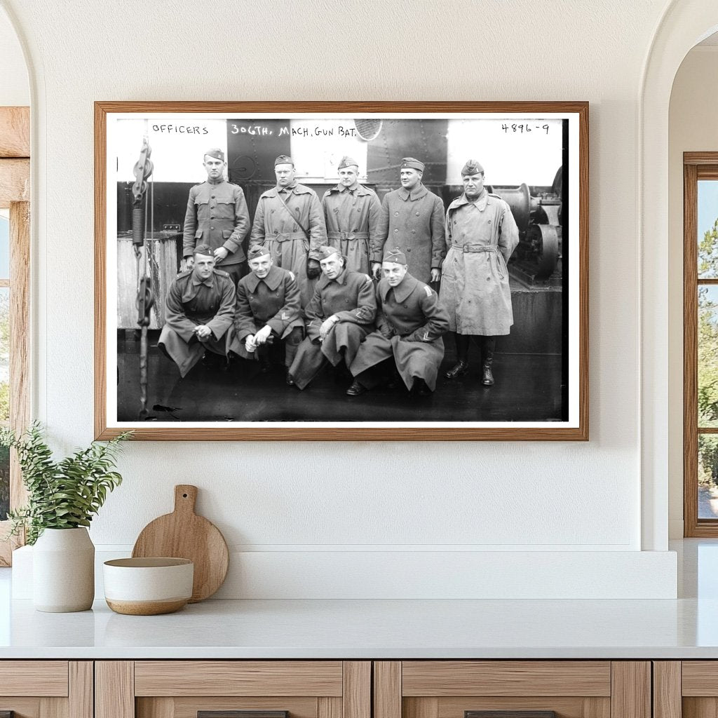 Historic Officers of the 306th Machine Gun Battalion – KNOWOL