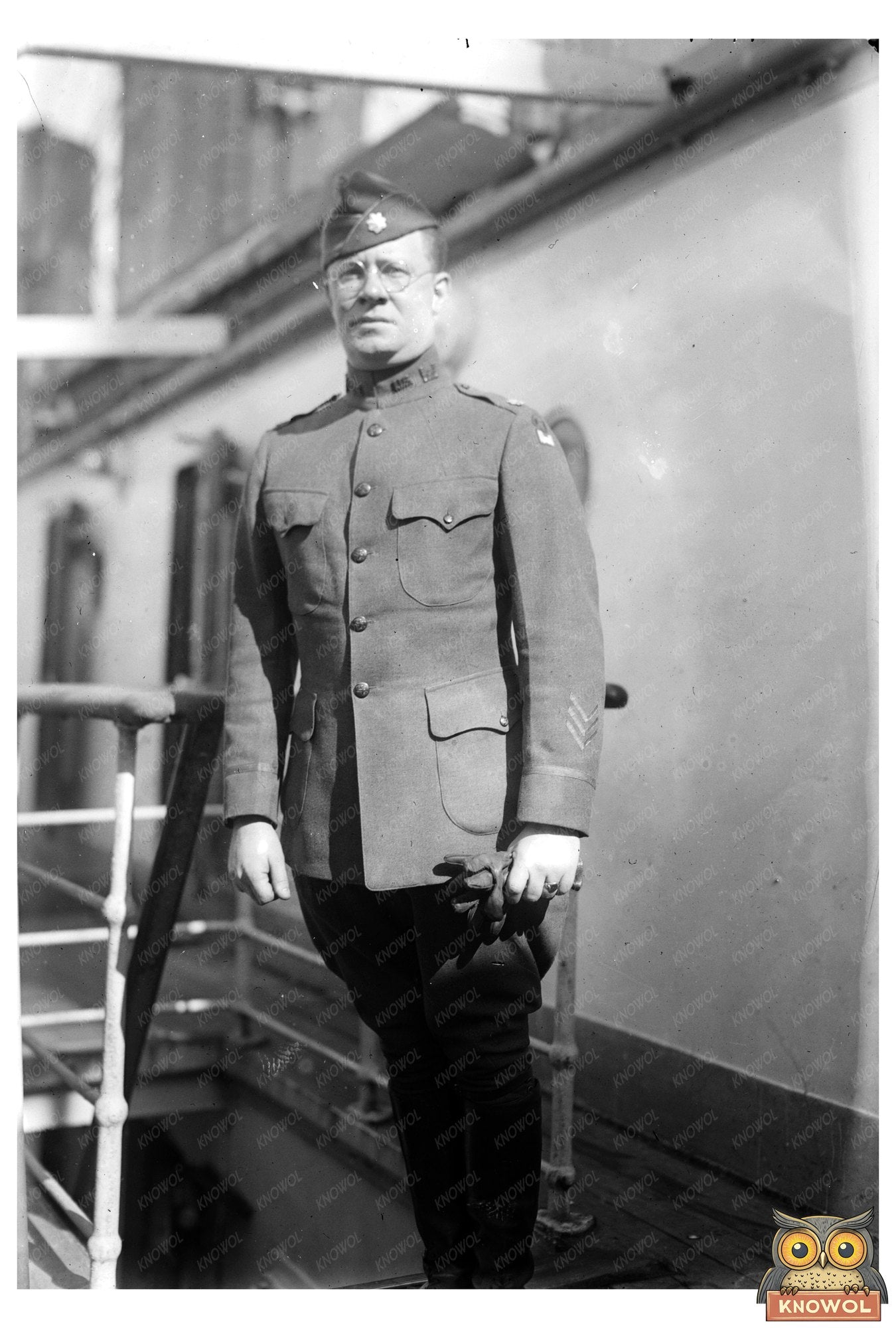 Portrait of a WWI Era Lieutenant Colonel, 1915-1920 – KNOWOL