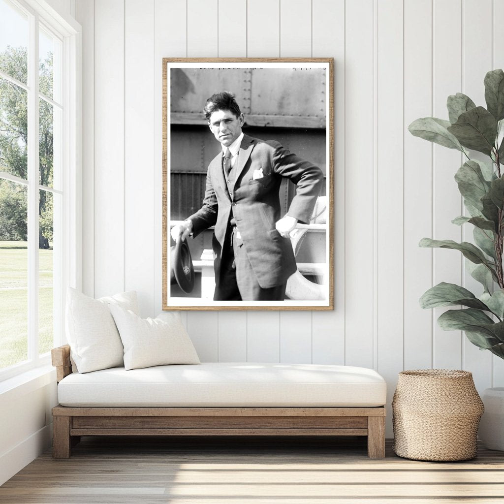 Historic Portrait of Argentine Boxing Legend Firpo – KNOWOL