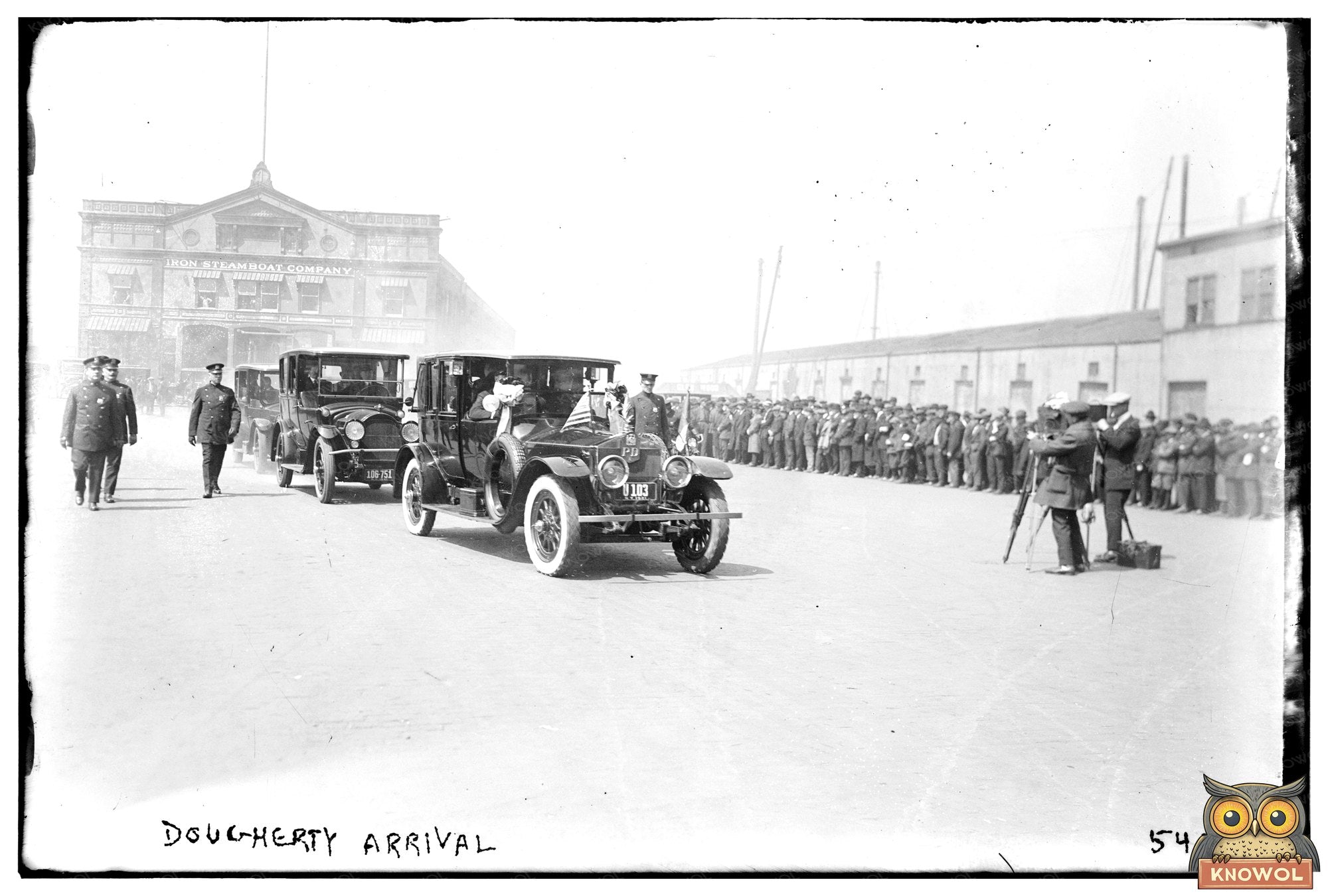 Historic 1921 Arrival Celebration at Dougherty Station – KNOWOL