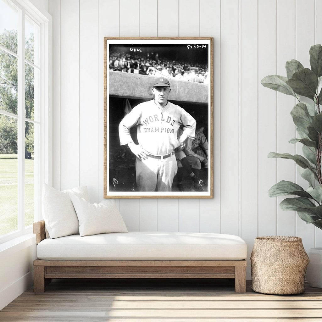 Vintage 1921 Cleveland Indians Pitcher in Action – KNOWOL