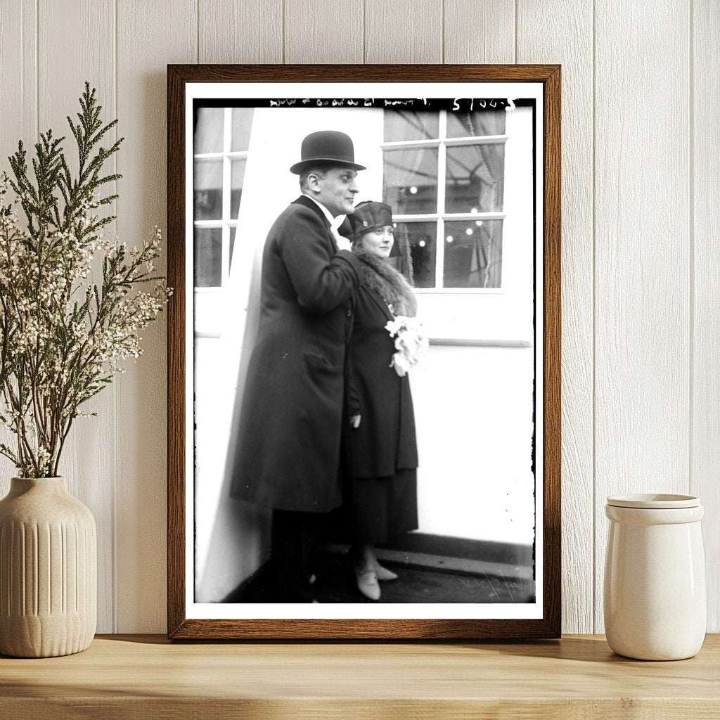 Elegant Portrait of Prince and Princess Bibesco, 1920s – KNOWOL