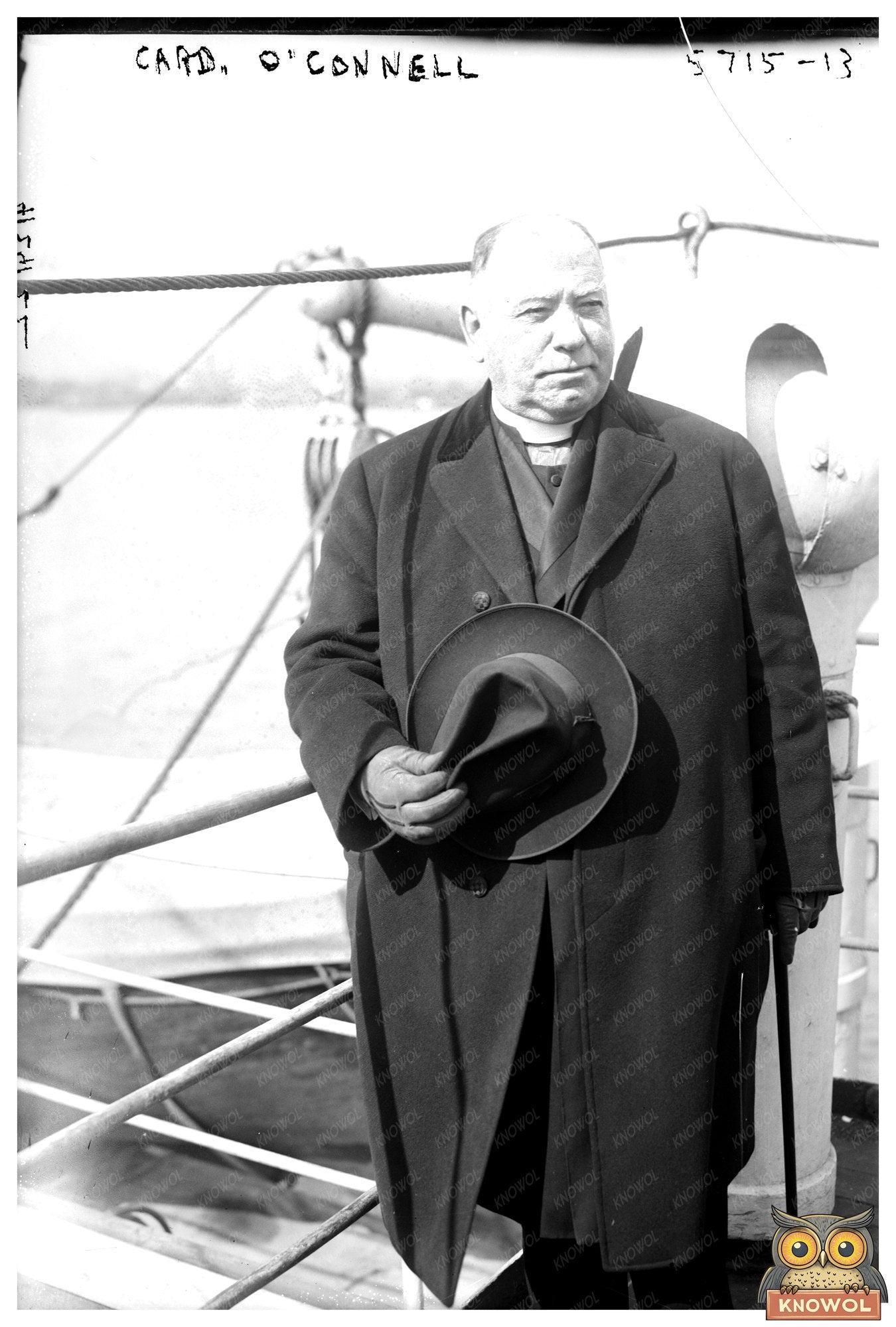 Vintage Boxing Star Card OConnell Portrait, 1911-1925 – KNOWOL