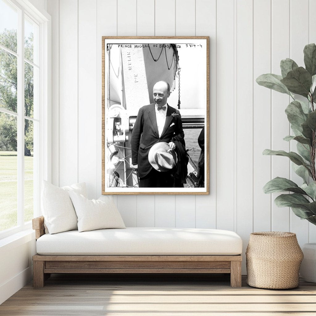 Regal Portrait of Prince Miguel, Early 1920s – KNOWOL