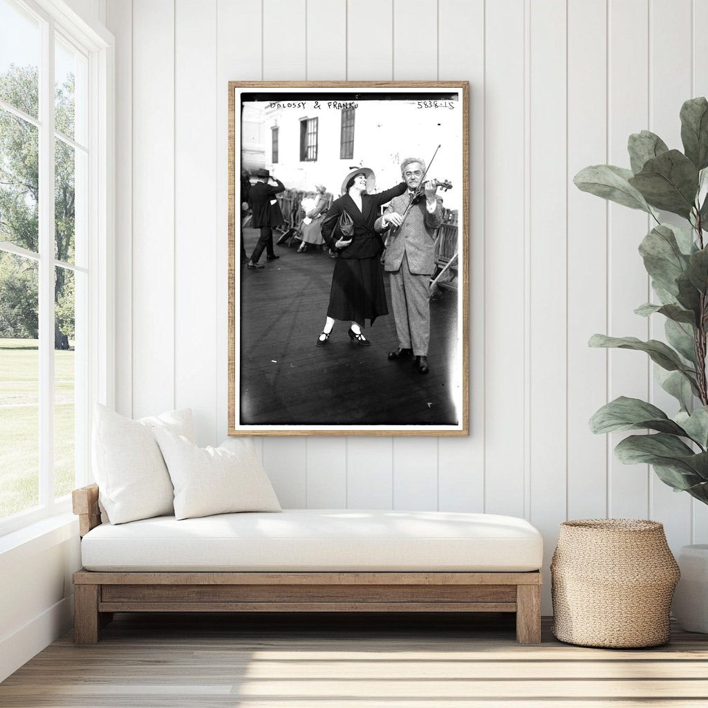 Vintage 1920s Portrait of Dalossy and Sam Franko – KNOWOL