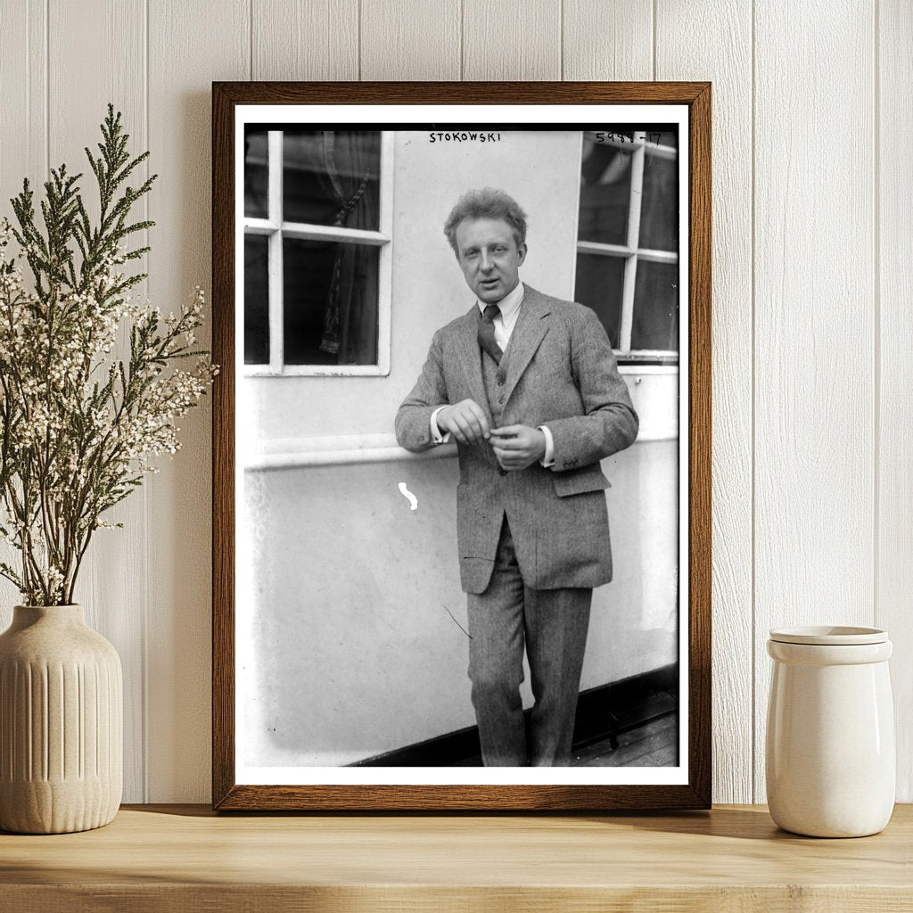 Dynamic Conductor Leopold Stokowski in the 1920s – KNOWOL