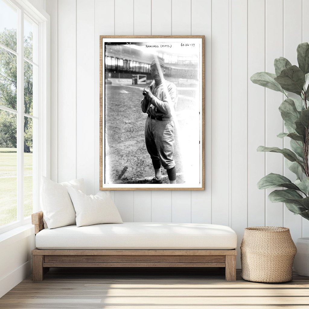 Vintage Baseball Star Johnny Rawlings, 1923 Pittsburgh – KNOWOL