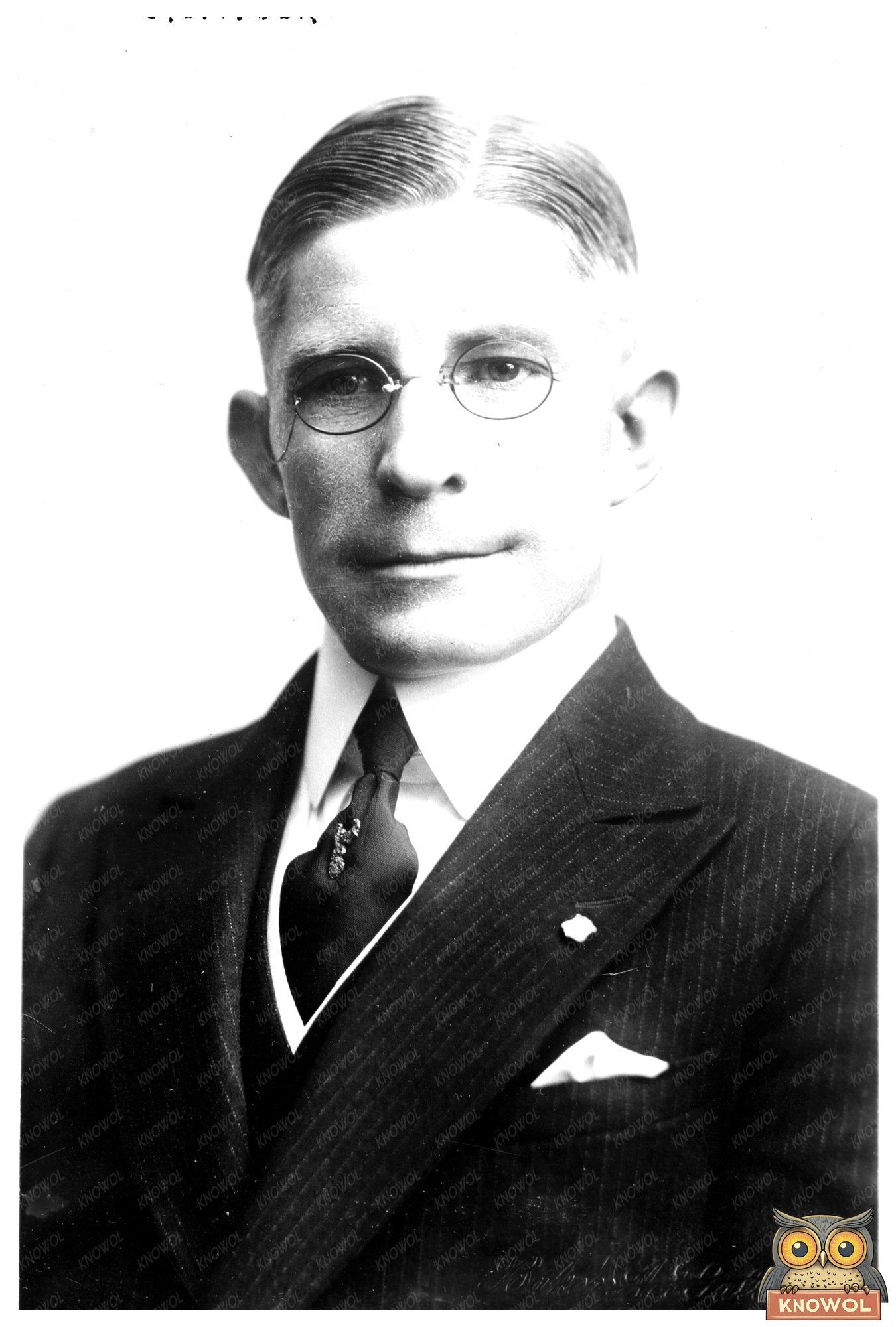 Stark Portrait of a Notable 19th Century Figure – KNOWOL