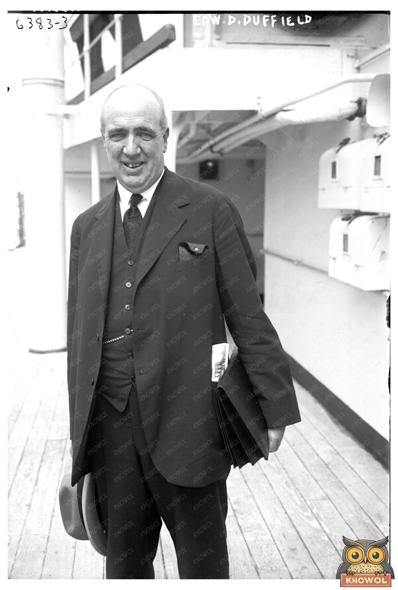 Community Leader Edward D. Duffield in Reflective Momen... – KNOWOL