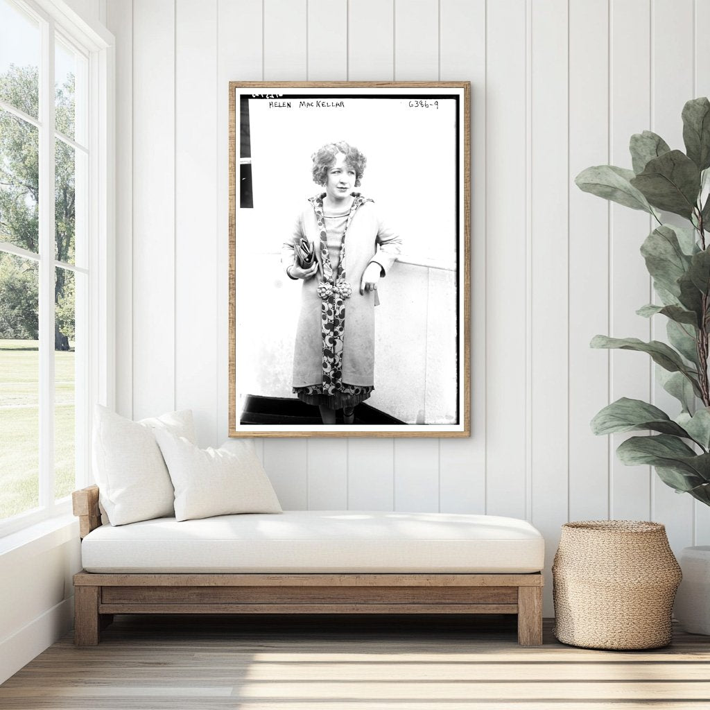 Vintage Portrait of Enigmatic Helen MacKellar – KNOWOL