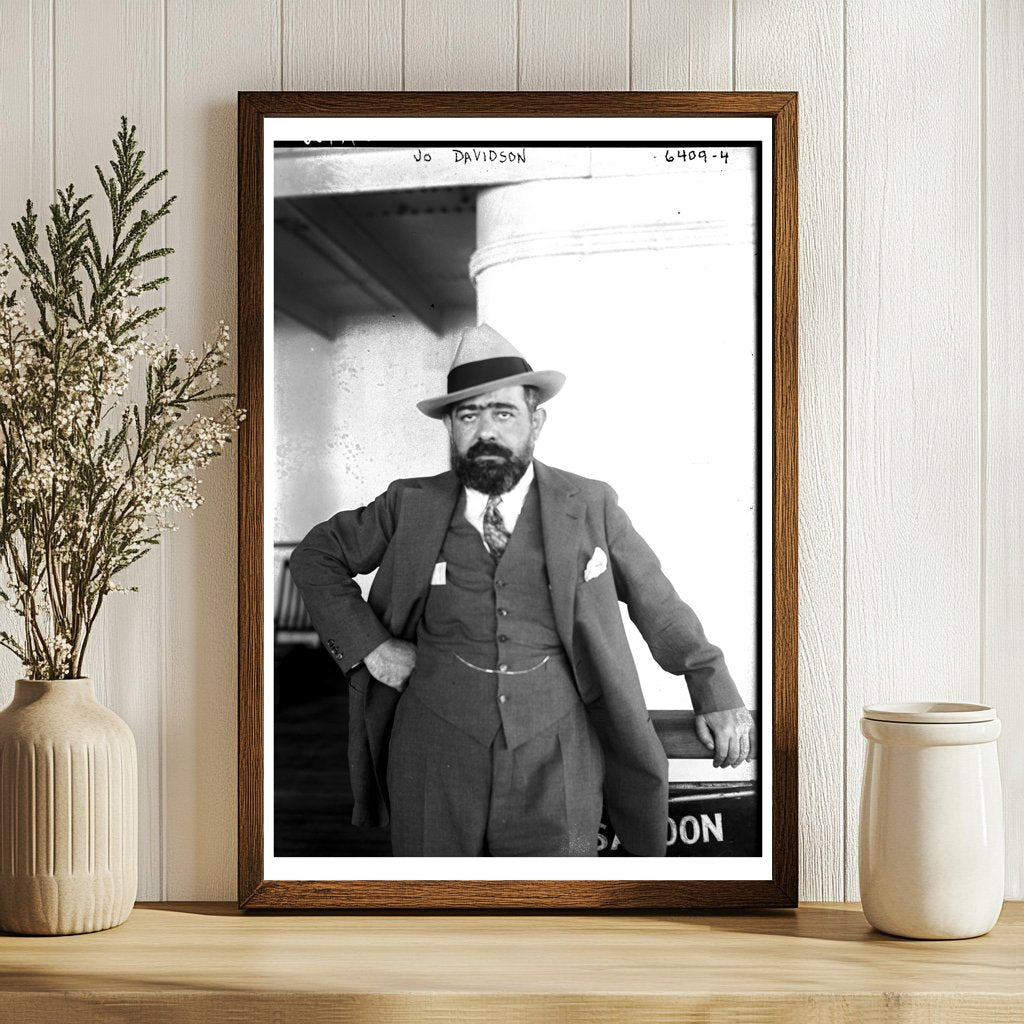 Historic Portrait of Influential Figure Joe Davidson – KNOWOL