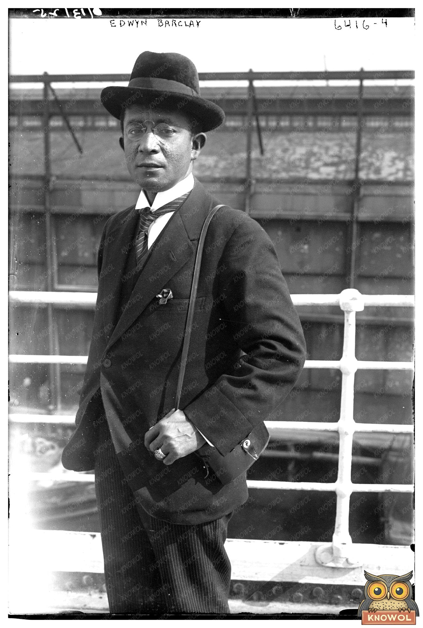 Portrait of Liberias Iconic Leader in 1925 – KNOWOL