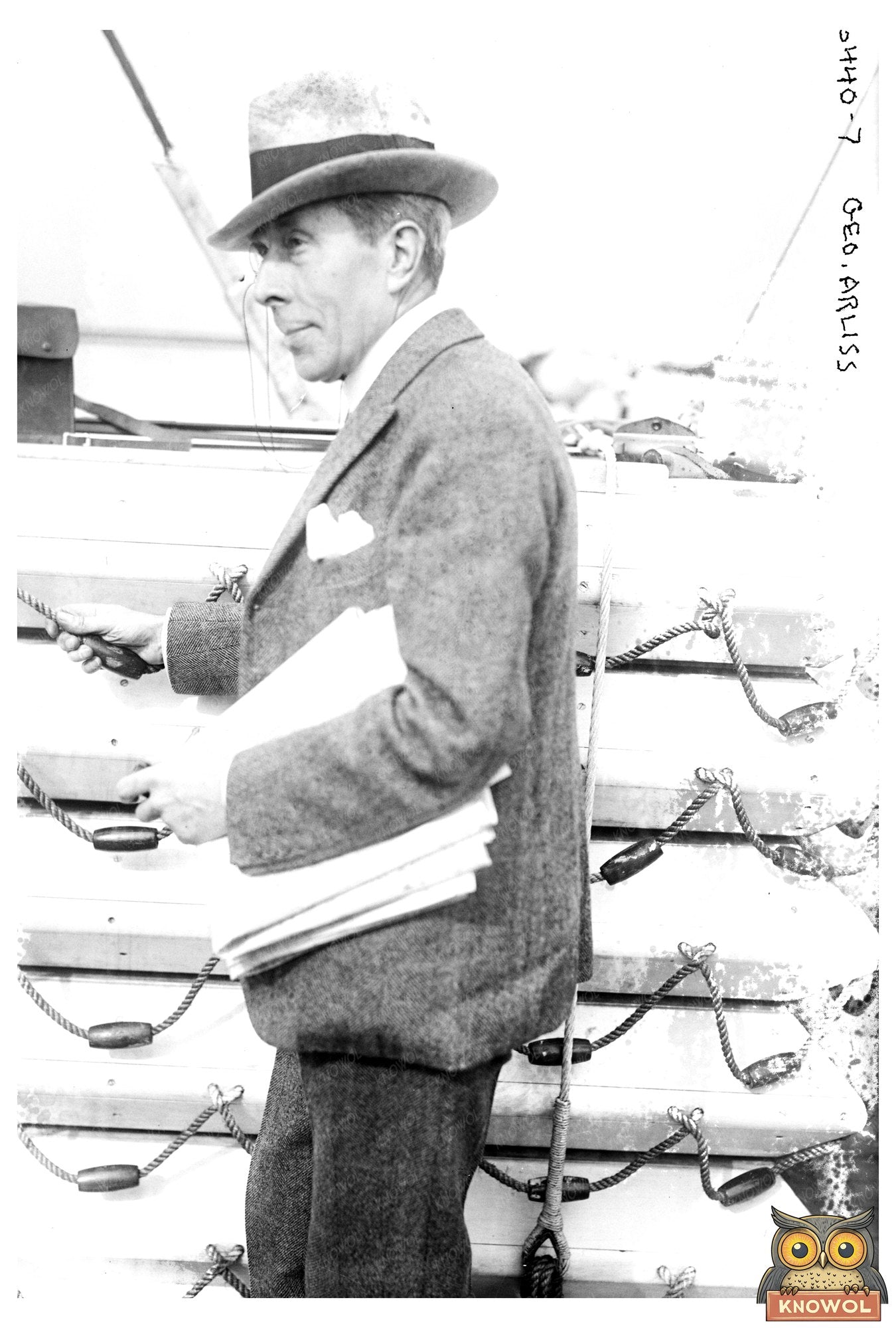 Early 20th Century Actor George Arliss Portrait – KNOWOL