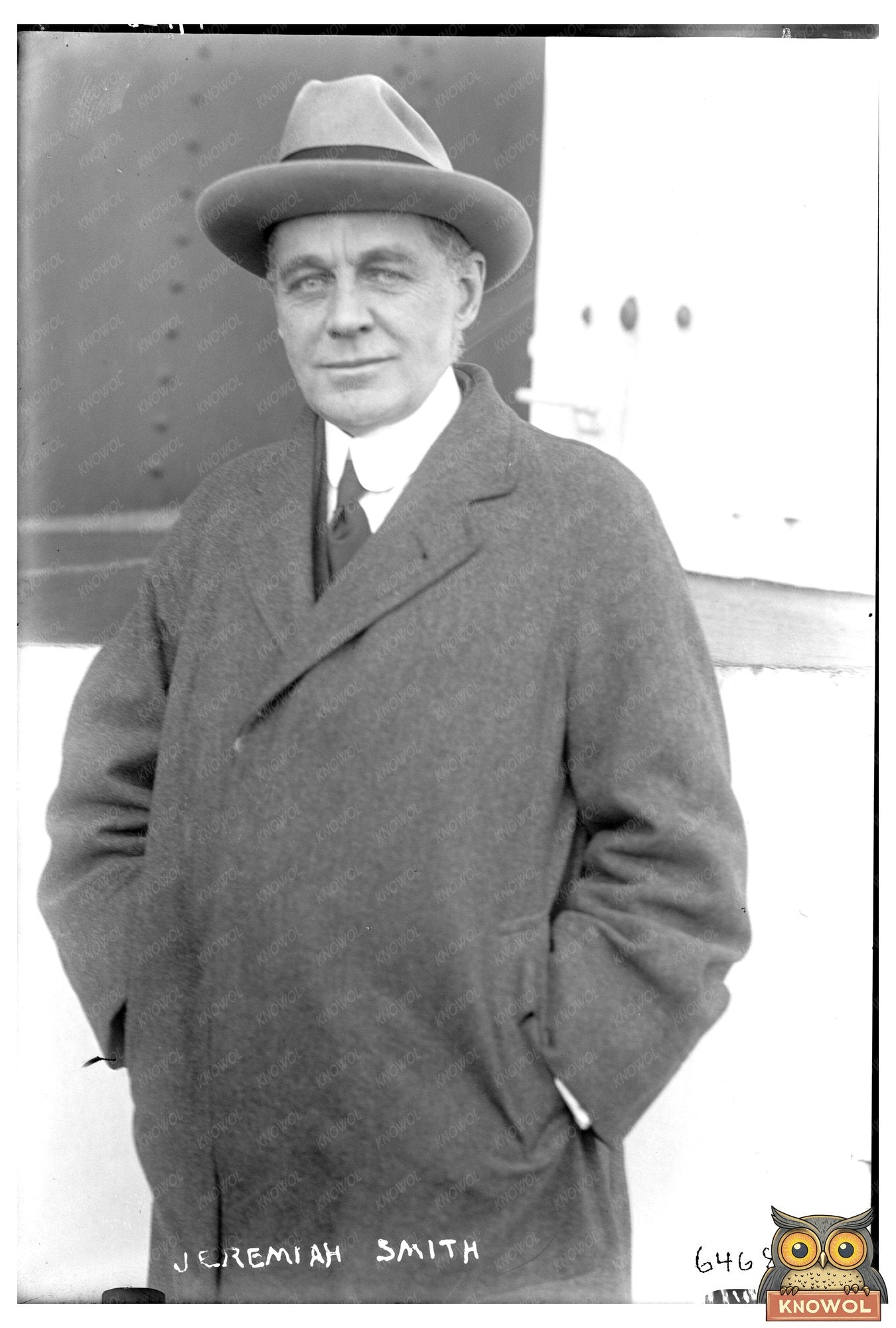 Prominent 20th Century Figure: Jeremiah Smith Portrait – KNOWOL