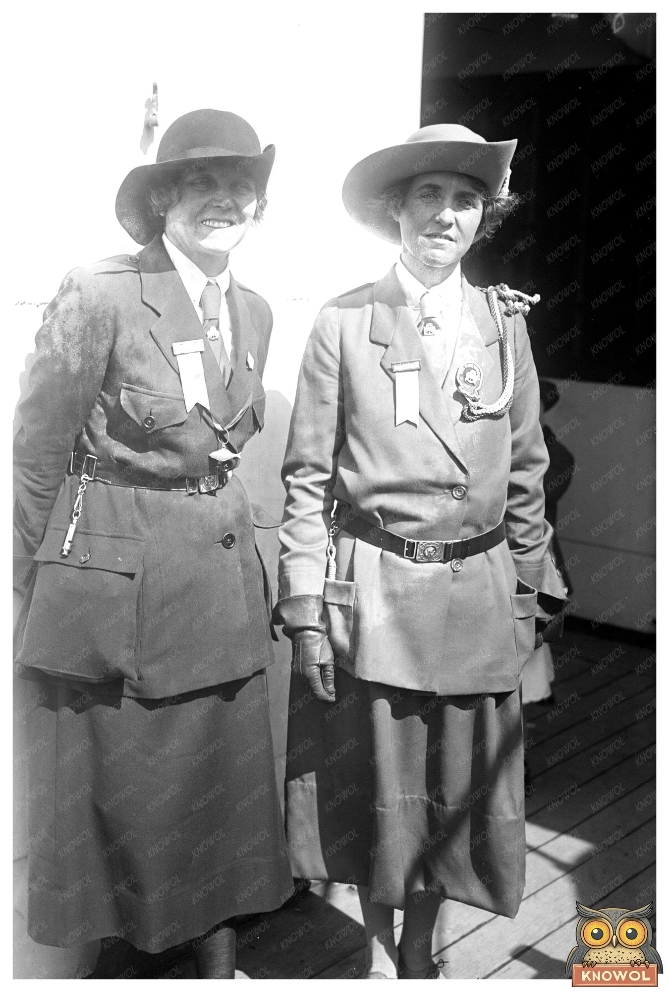 Elegant Portrait of Lady Enid Clayton, Early 1900s – KNOWOL