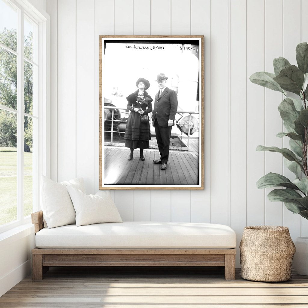 Colonel R.E. Olds & Wife: Pioneers of the Auto Age – KNOWOL