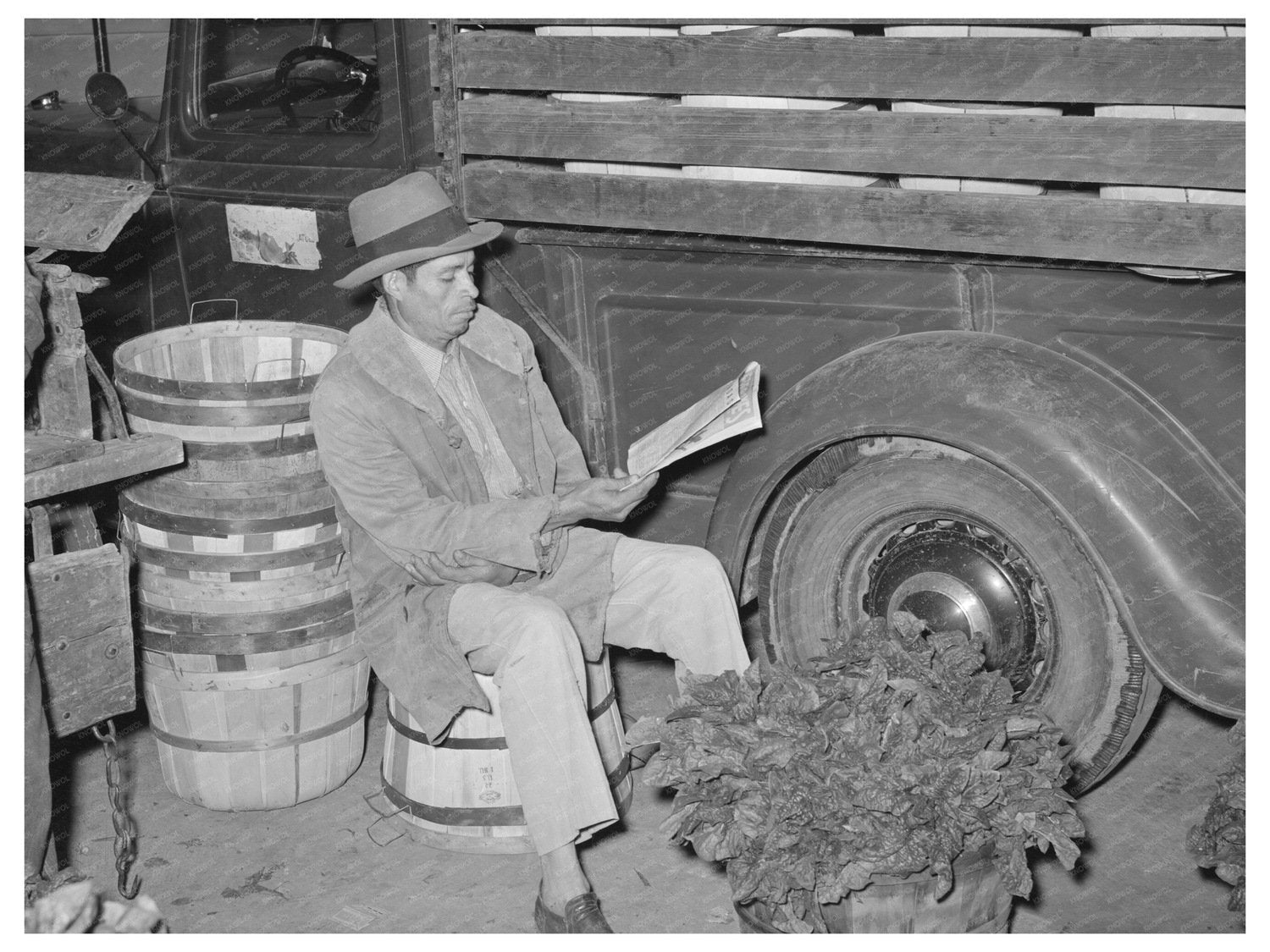 2017782662SM_-_Mexican-spinach-peddler-reading-the-newspaper-about-430 ...