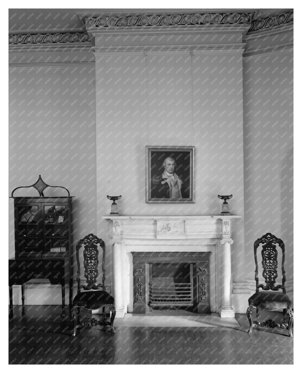 Telfair Academy Interior, Savannah GA, 1819 Photo – KNOWOL