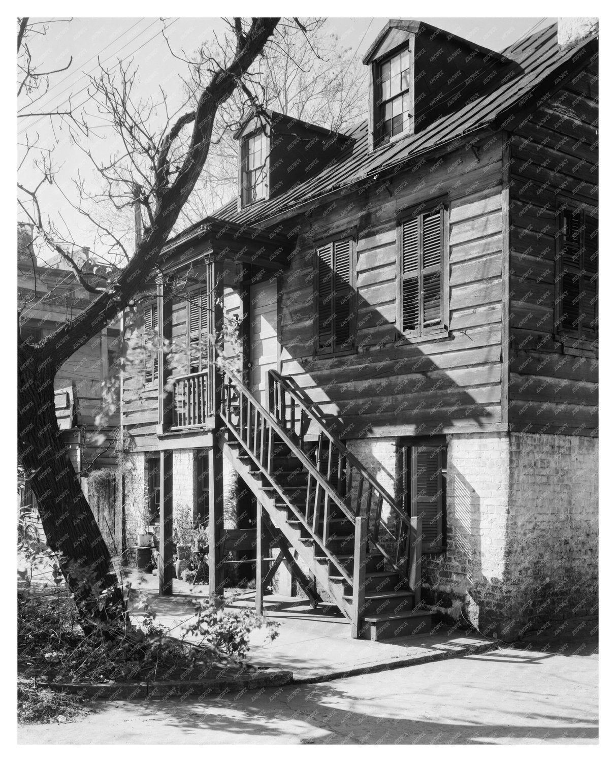 1840 Savannah Architecture Photo, Georgia - Carnegie Survey – KNOWOL