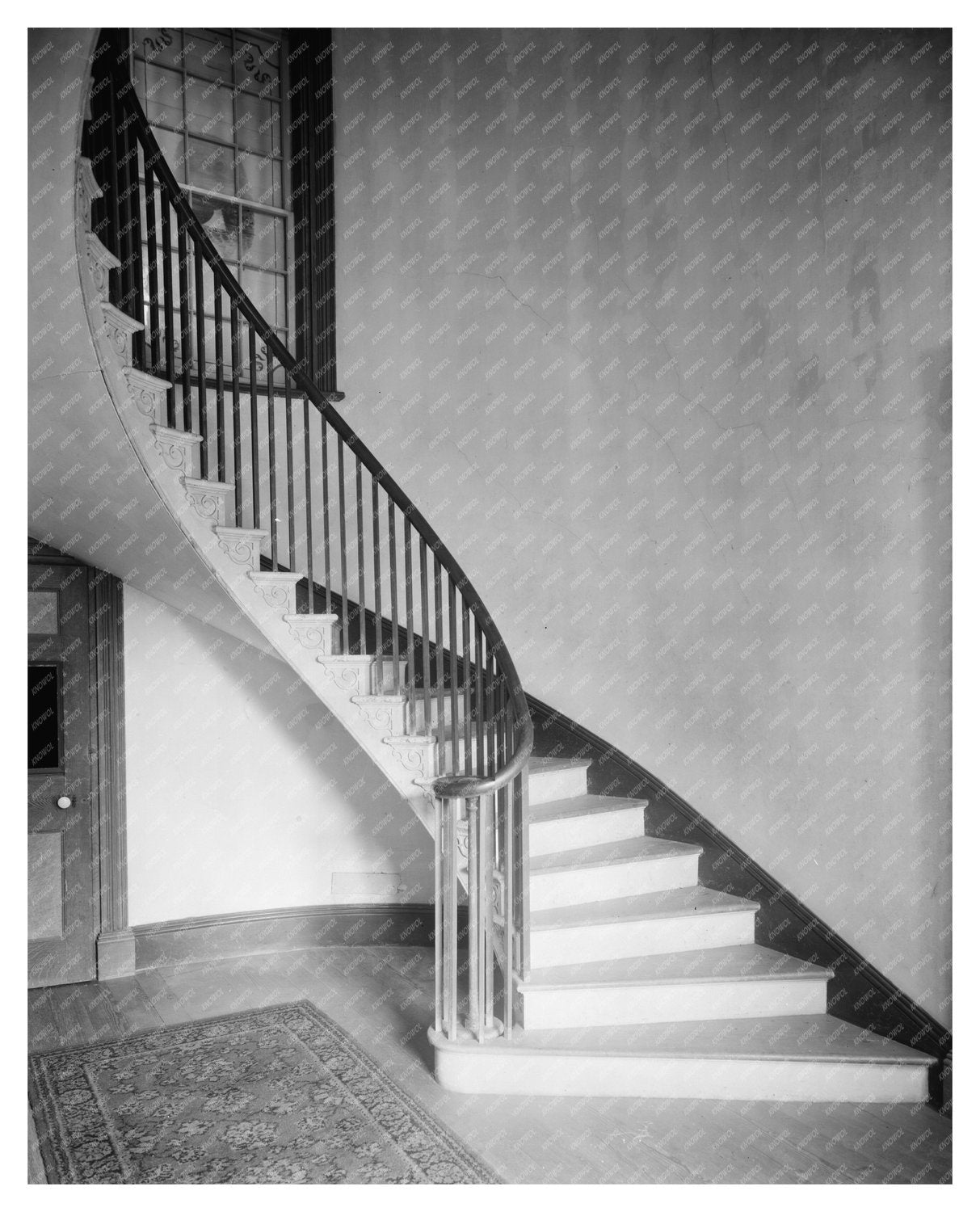 Westover House, Milledgeville GA, 1822 Vintage Photo – KNOWOL