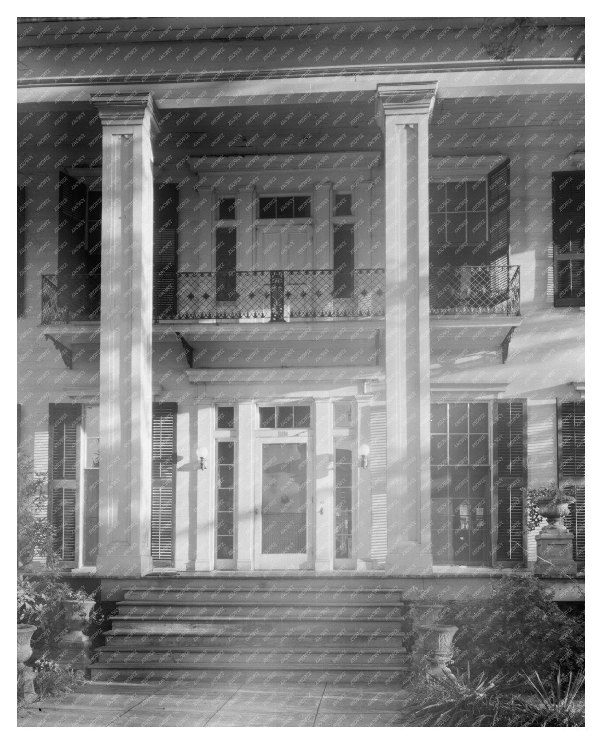 Iris Court, Albany GA, Historic Residence, 1848 Photo – KNOWOL