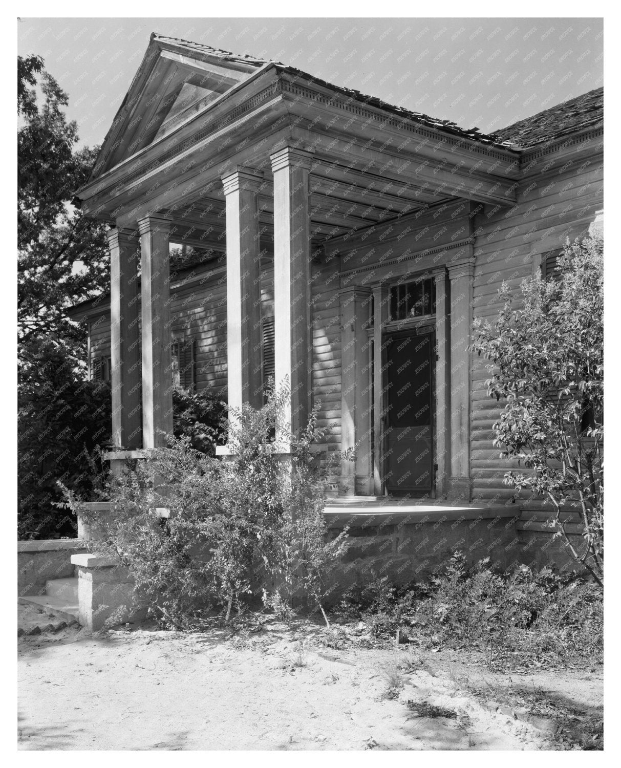 Vintage Photo of Lexington, GA Architecture, 20th Century – KNOWOL