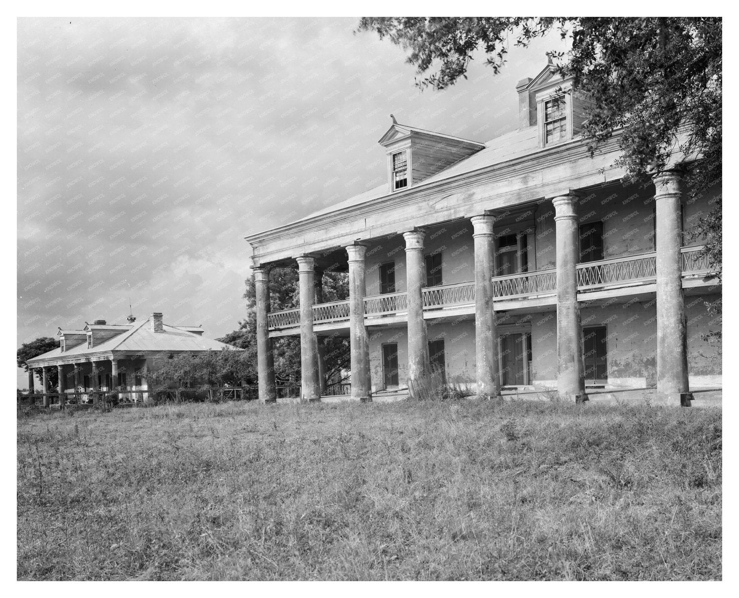 Historic Architecture in Convent, LA - 1836 Photo – KNOWOL